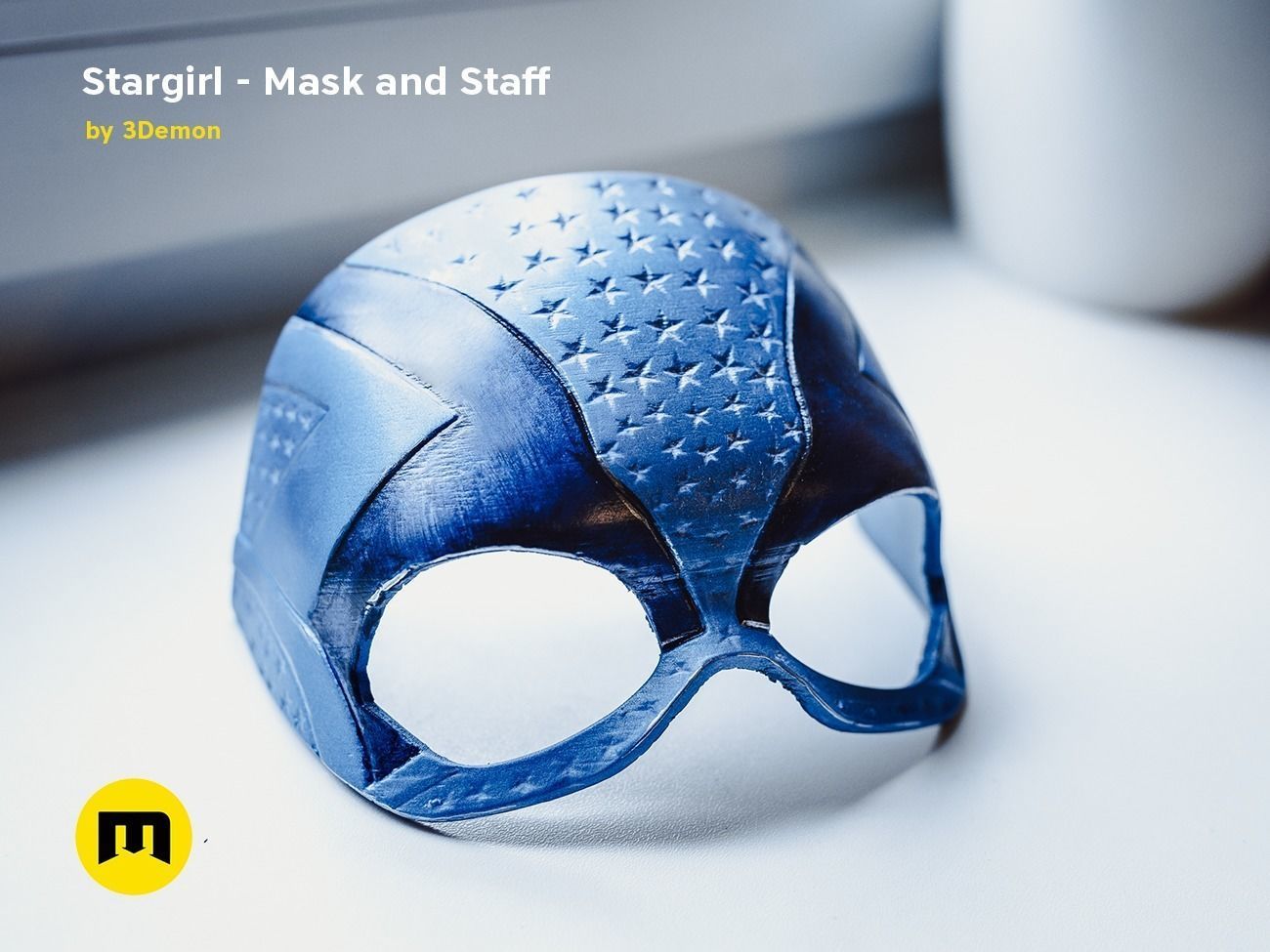 Stargirl - Mask 3D model 3D printable | CGTrader