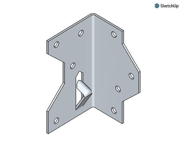 Simpson A34 connector free 3D model | CGTrader