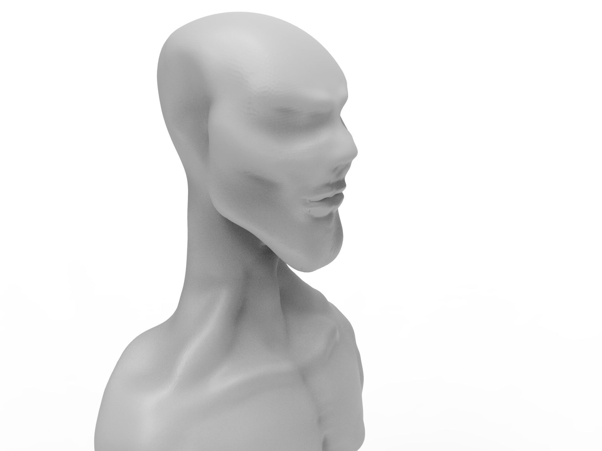 Human sculpting art 2 3D model 3D printable | CGTrader