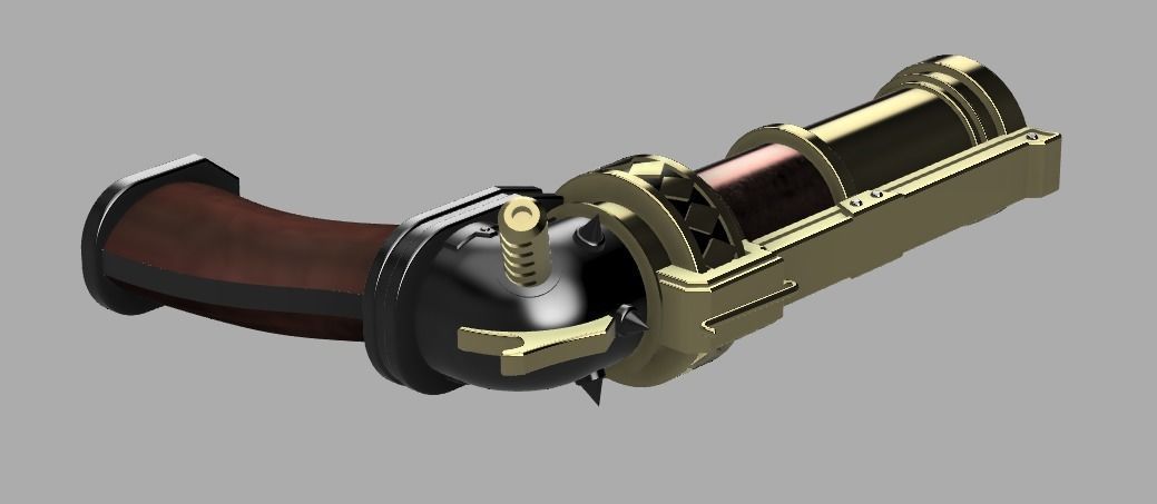 Arcane League of Legends - Jinx blaster for cosplay 3D model 3D ...