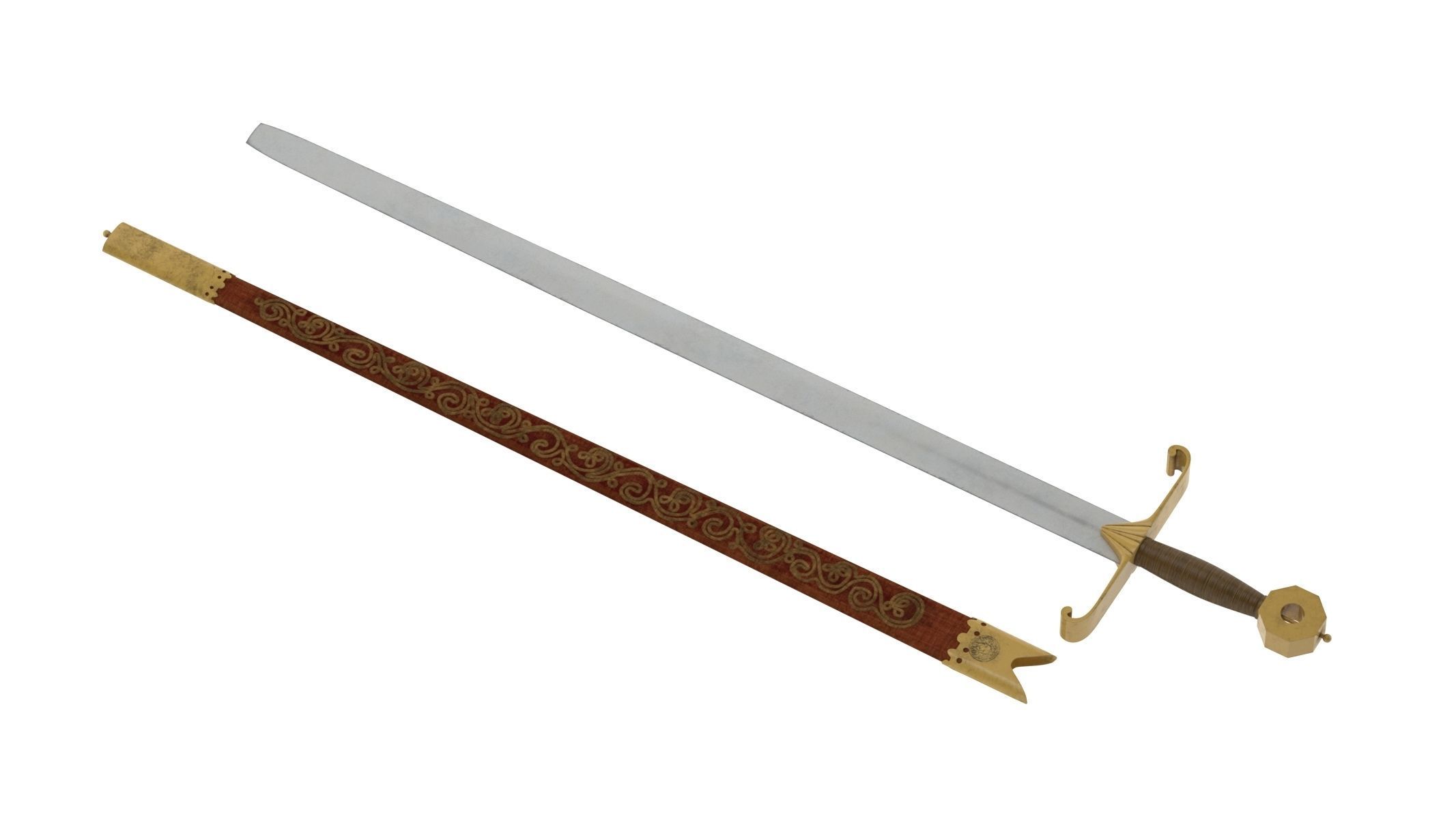 3D model Curtana Sword VR / AR / low-poly | CGTrader