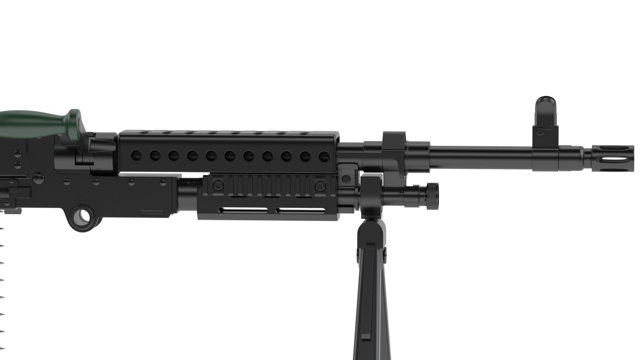 M240 Machine Gun 3D model | CGTrader
