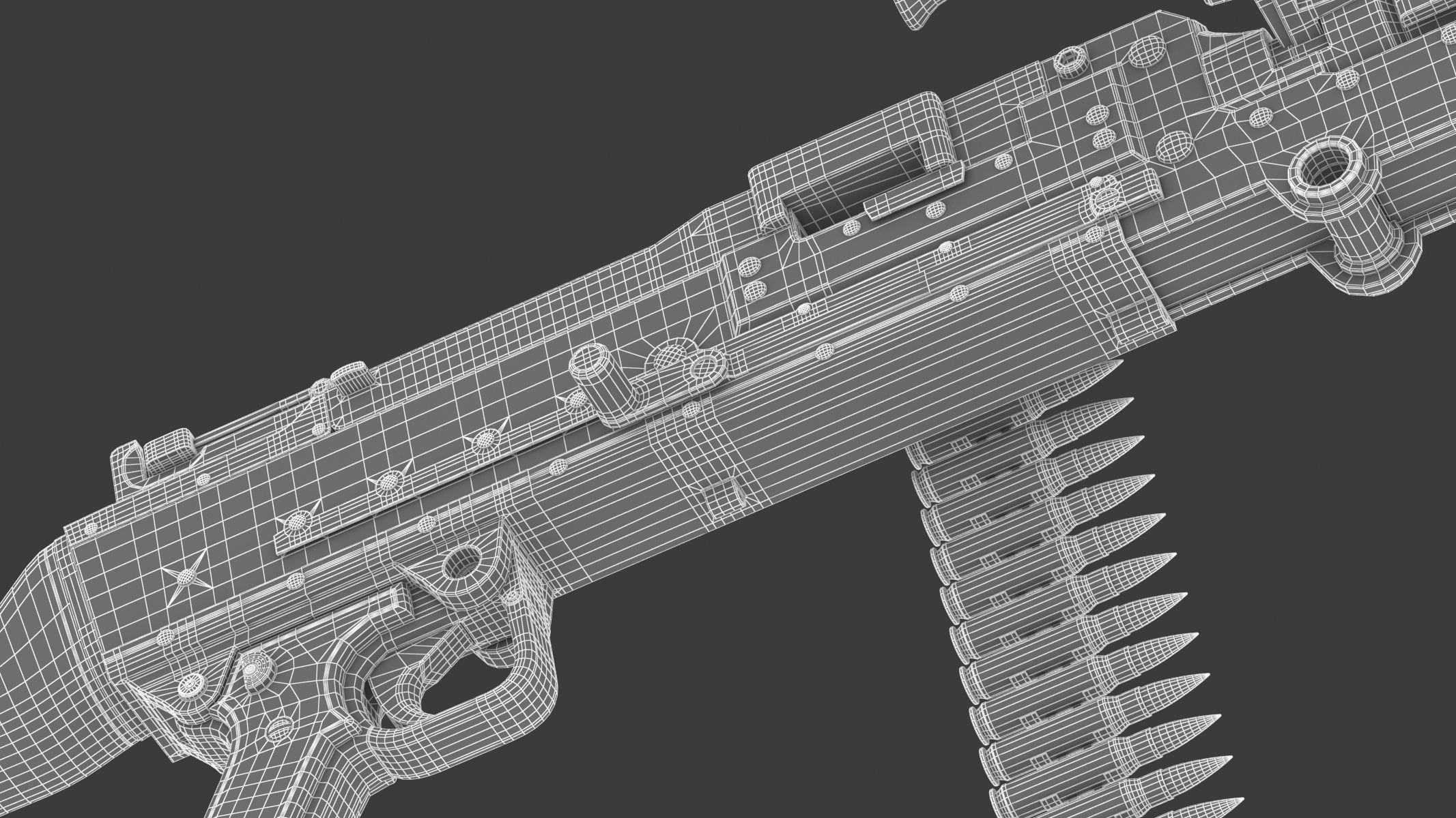 M240 Machine Gun 3D model | CGTrader