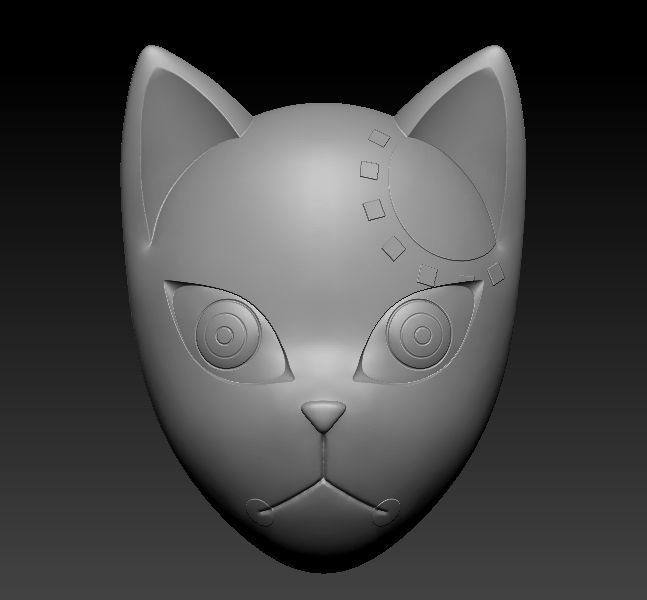 TANJIRO MASK 3D model 3D printable | CGTrader