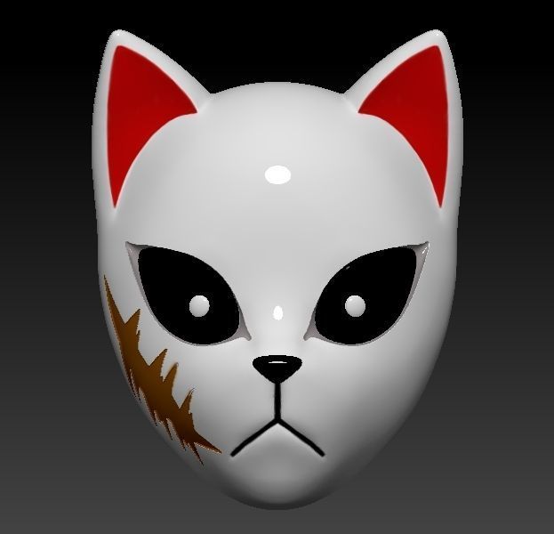 SABITO MASK 3D model 3D printable | CGTrader