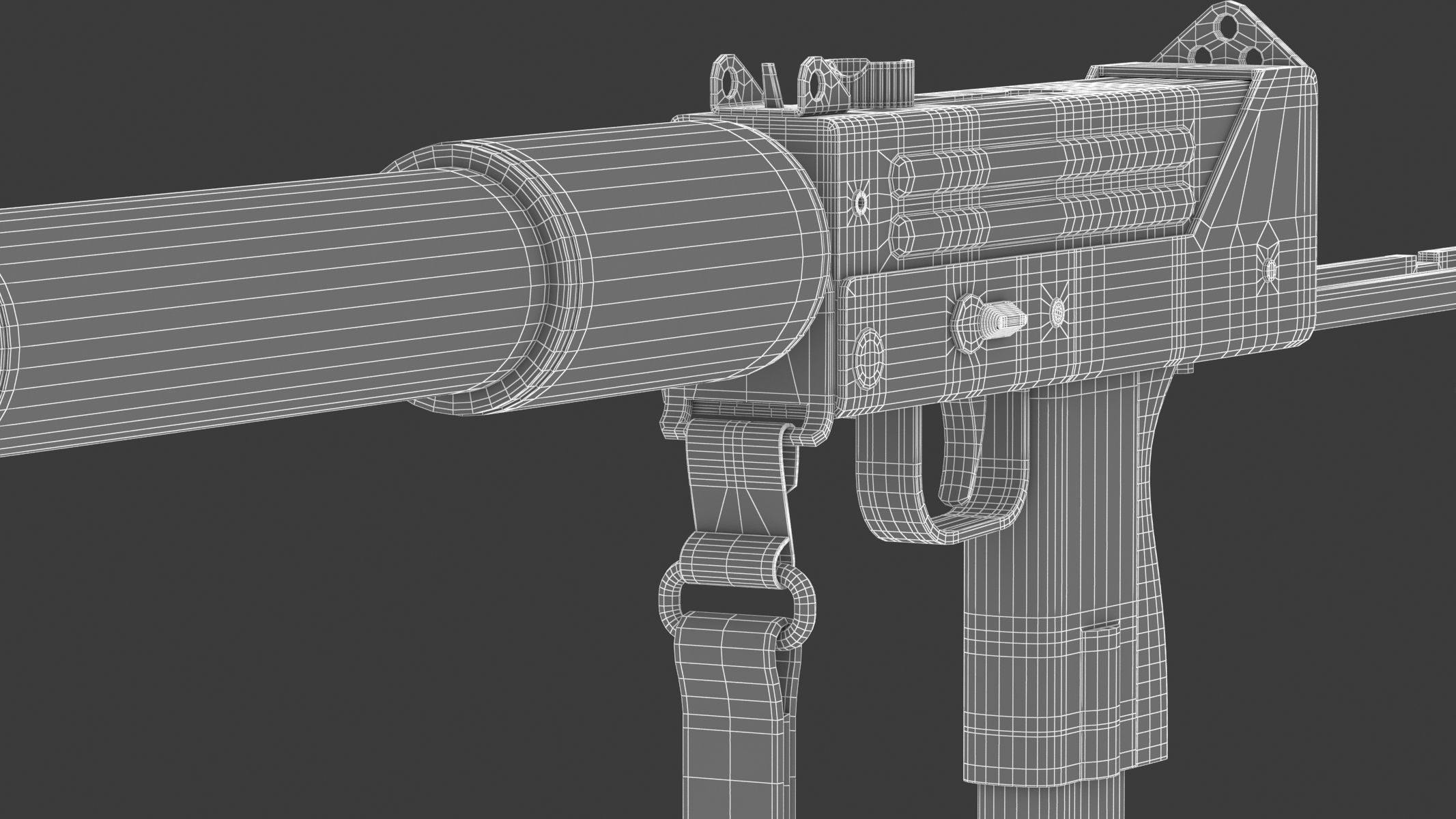 MAC-10 gun 3D model | CGTrader