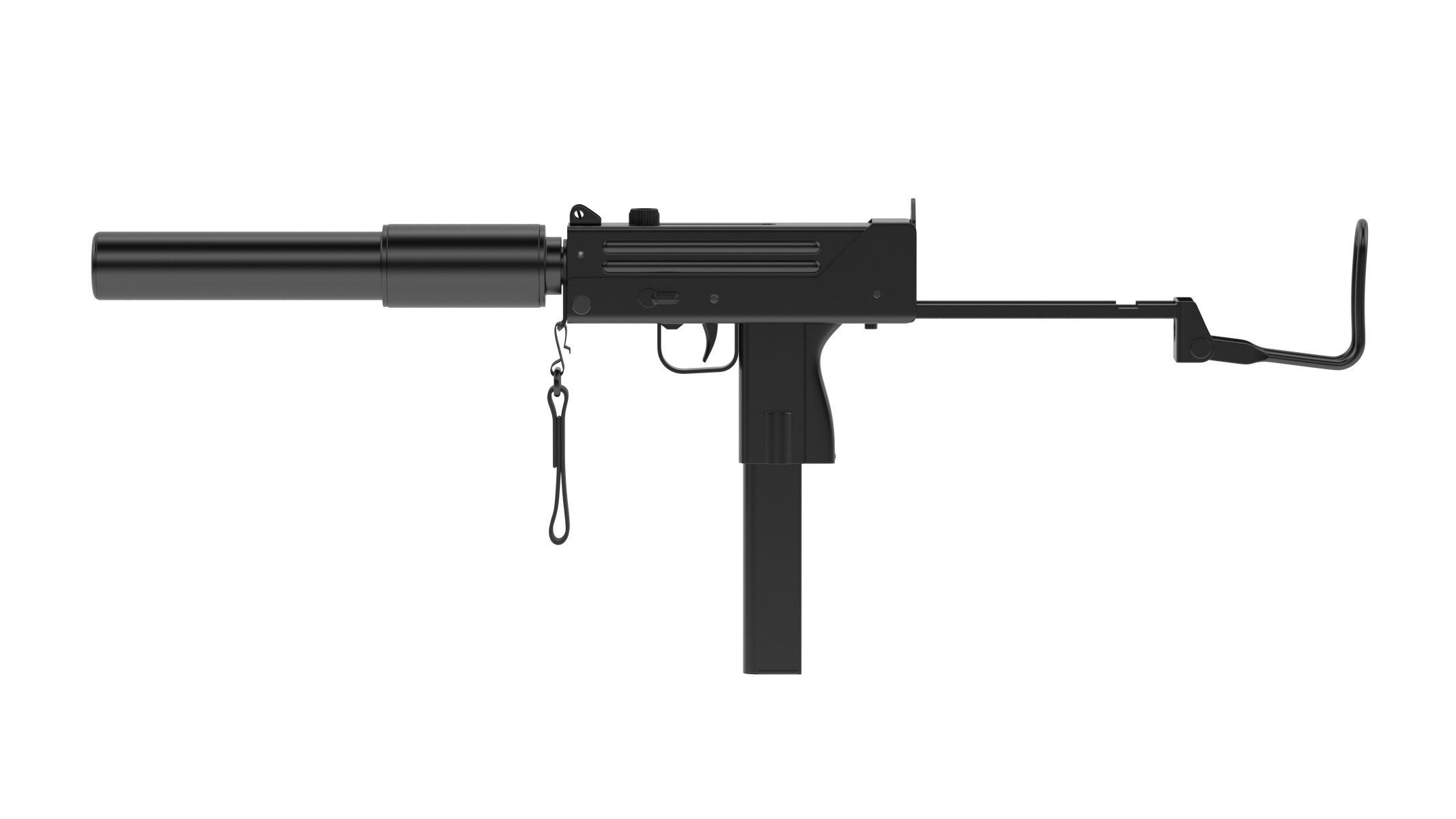 MAC-10 gun 3D model | CGTrader