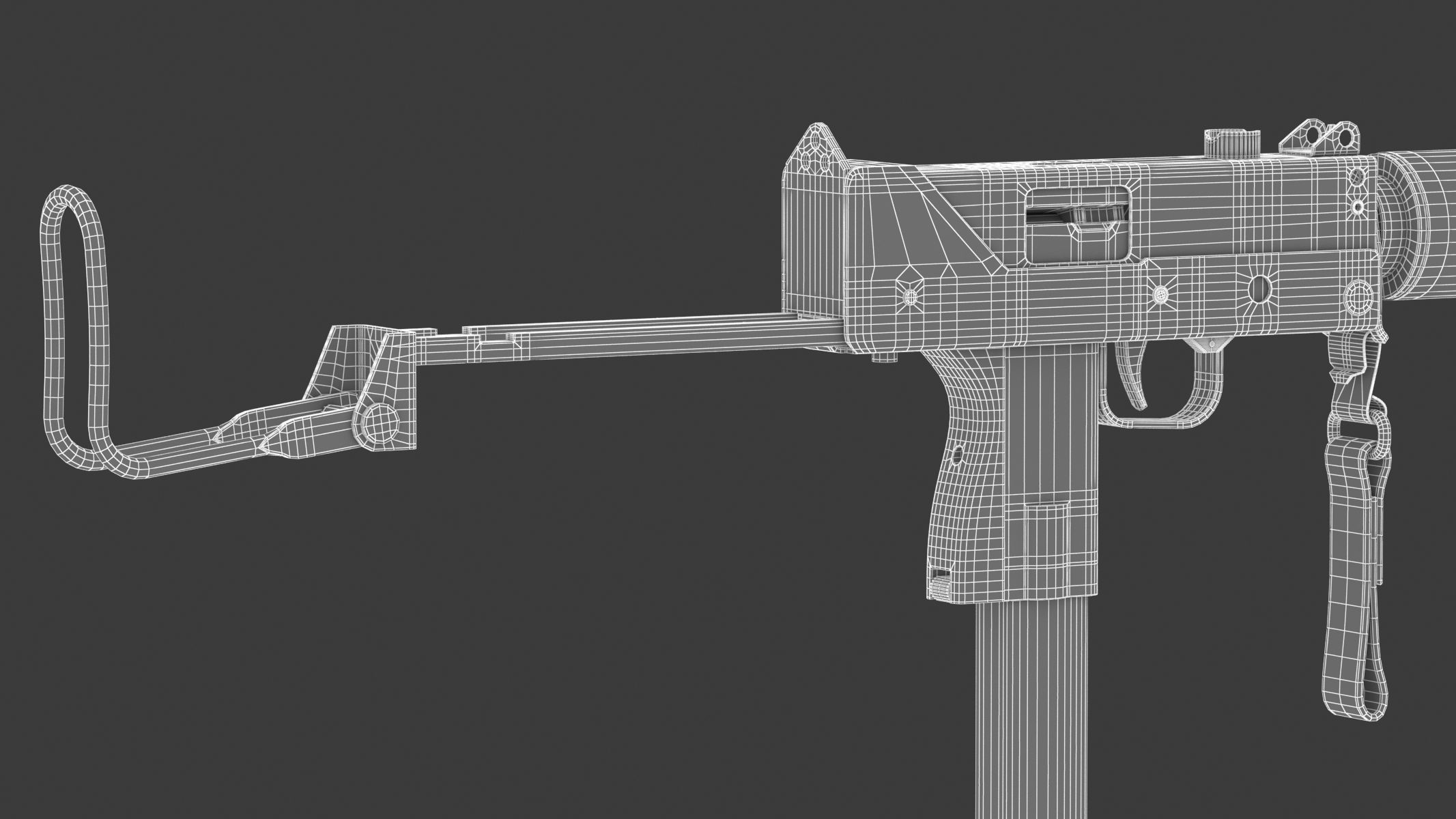 MAC-10 gun 3D model | CGTrader