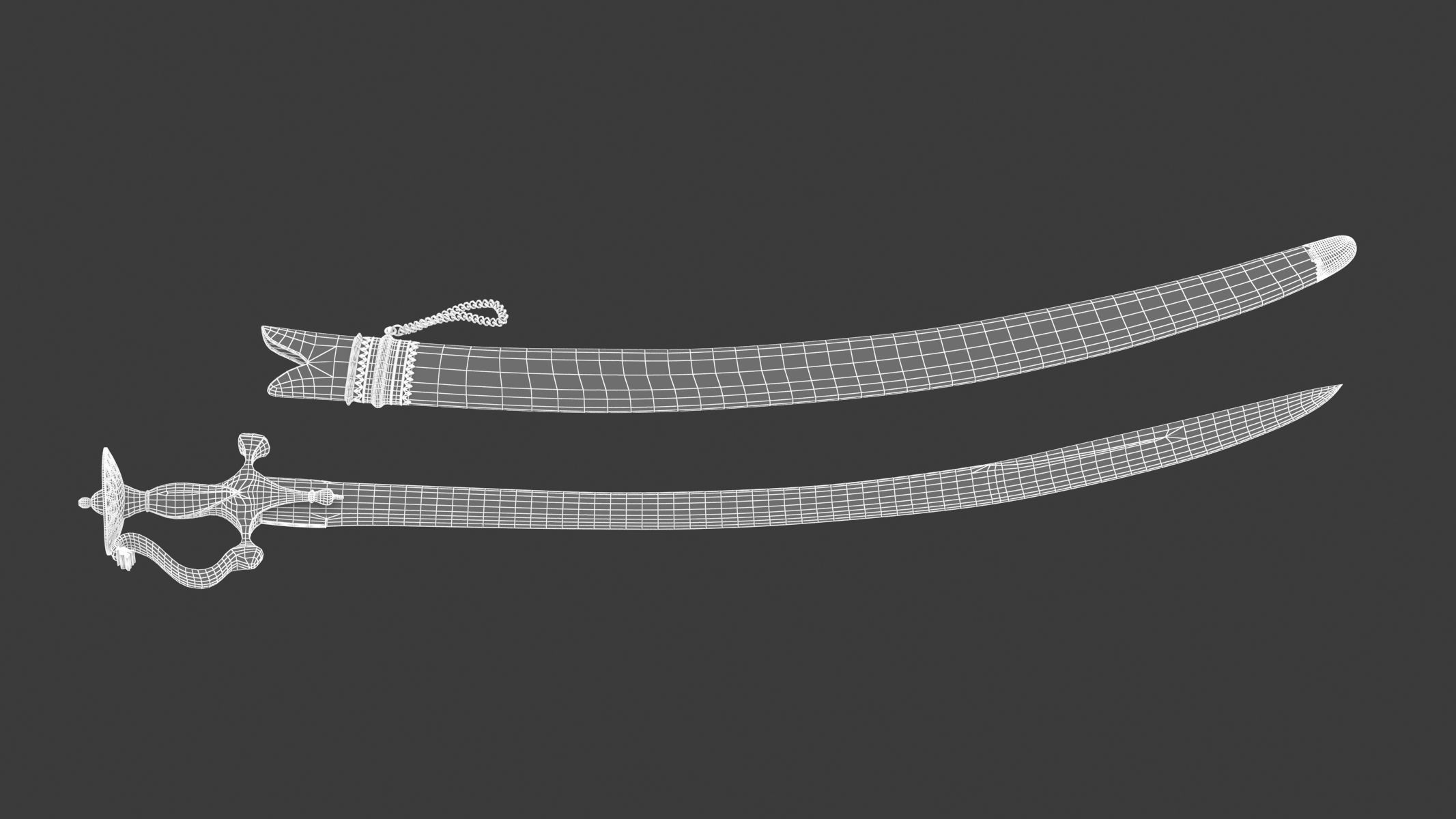 3D model Talwar Sword VR / AR / low-poly | CGTrader