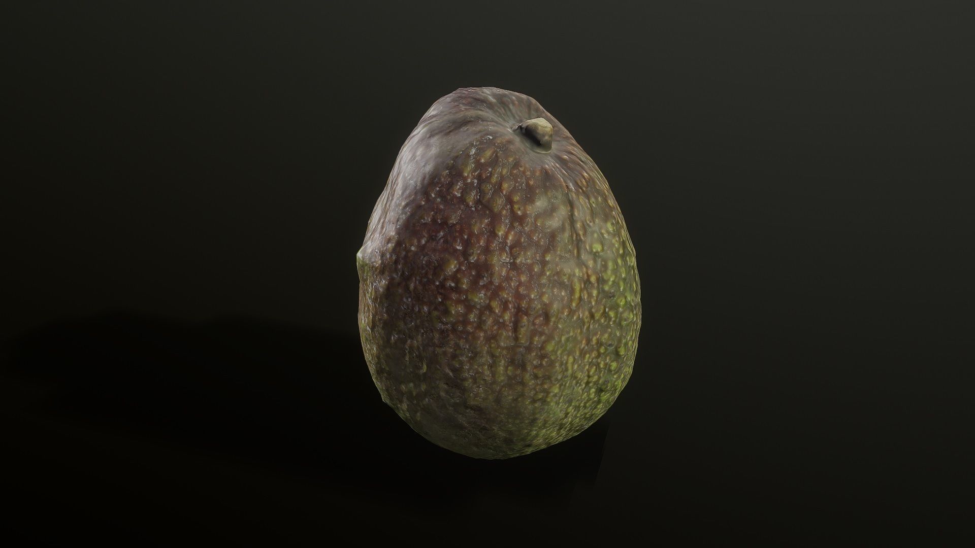 3D model 3D Scan Underripe Avocado VR / AR / low-poly | CGTrader