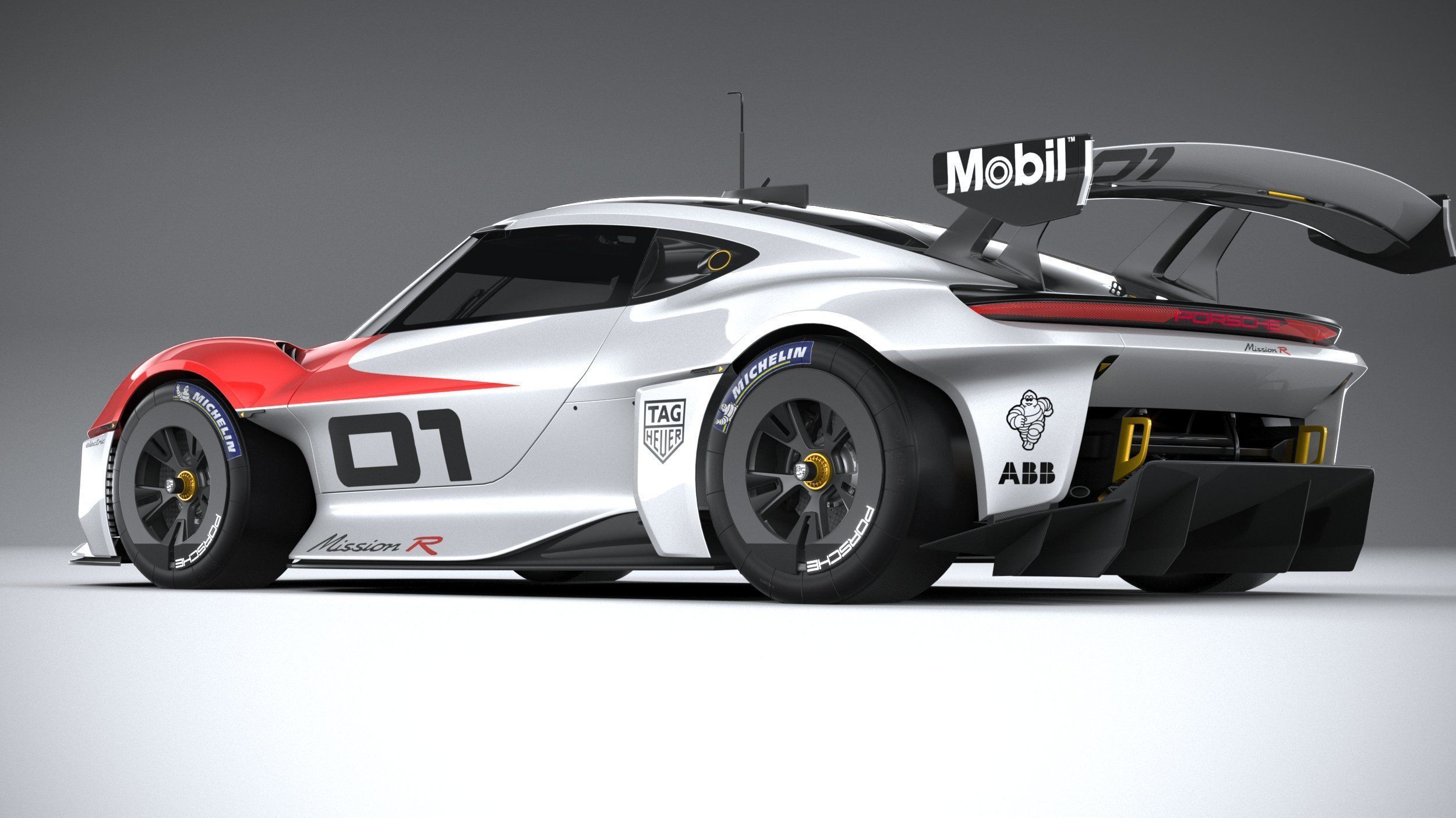 Porsche Mission R 2021 3D model | CGTrader