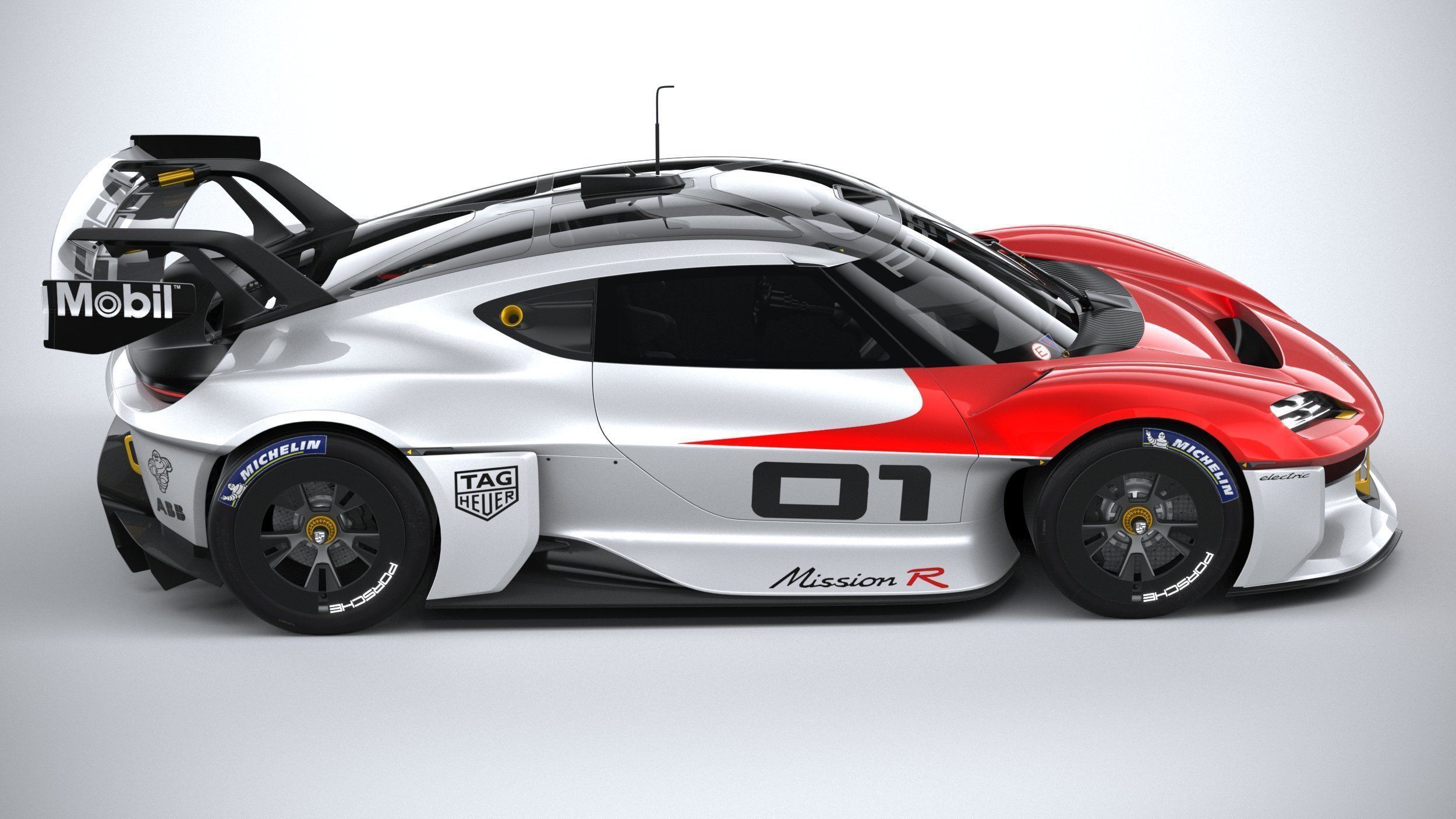 Porsche Mission R 2021 3D model | CGTrader