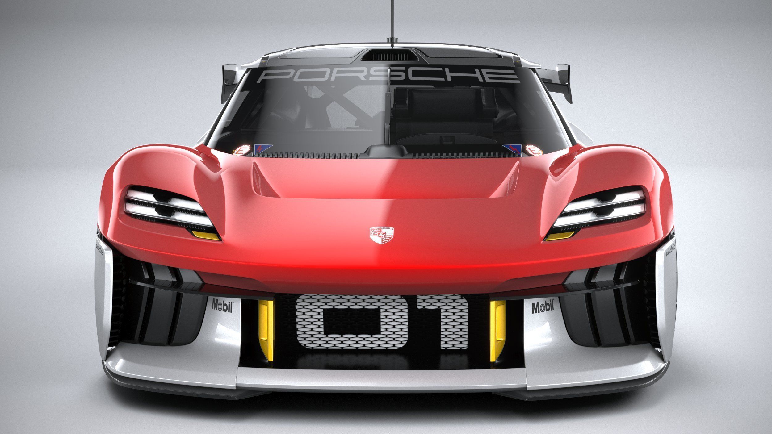 Porsche Mission R 2021 3D model | CGTrader