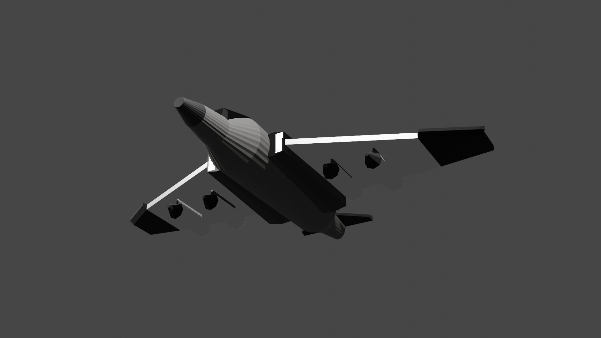 3d model low poly airplane free VR / AR / low-poly 3D model | CGTrader