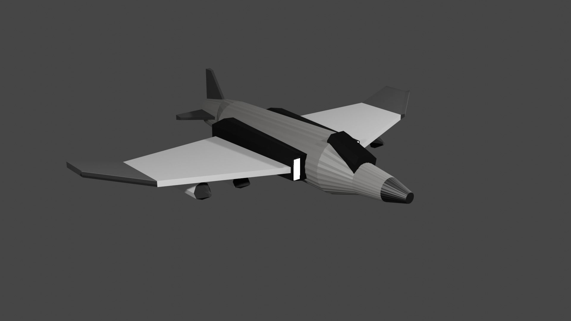 3d model low poly airplane free VR / AR / low-poly 3D model | CGTrader