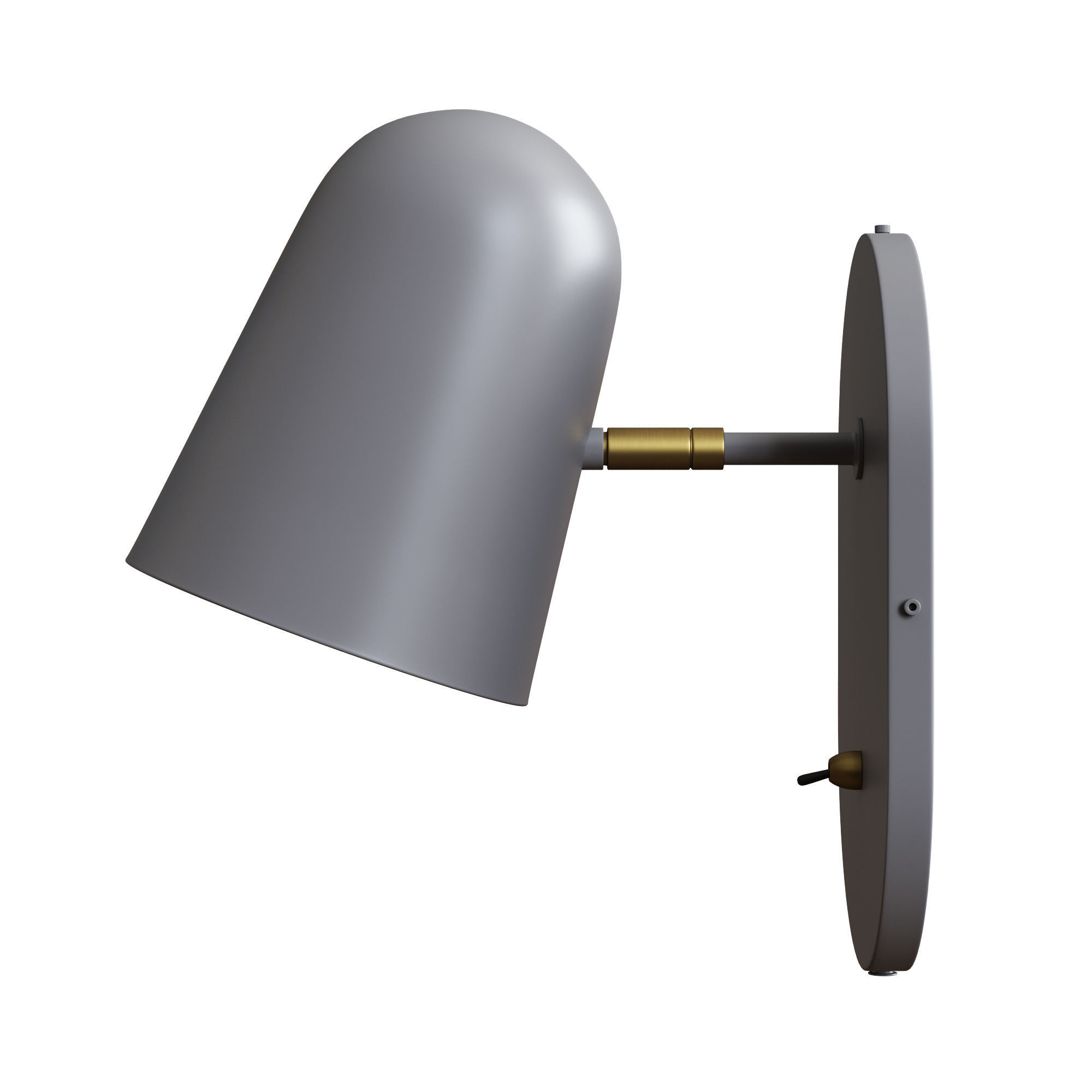 Bolia - Bureau Wall Lamp 3D model | CGTrader