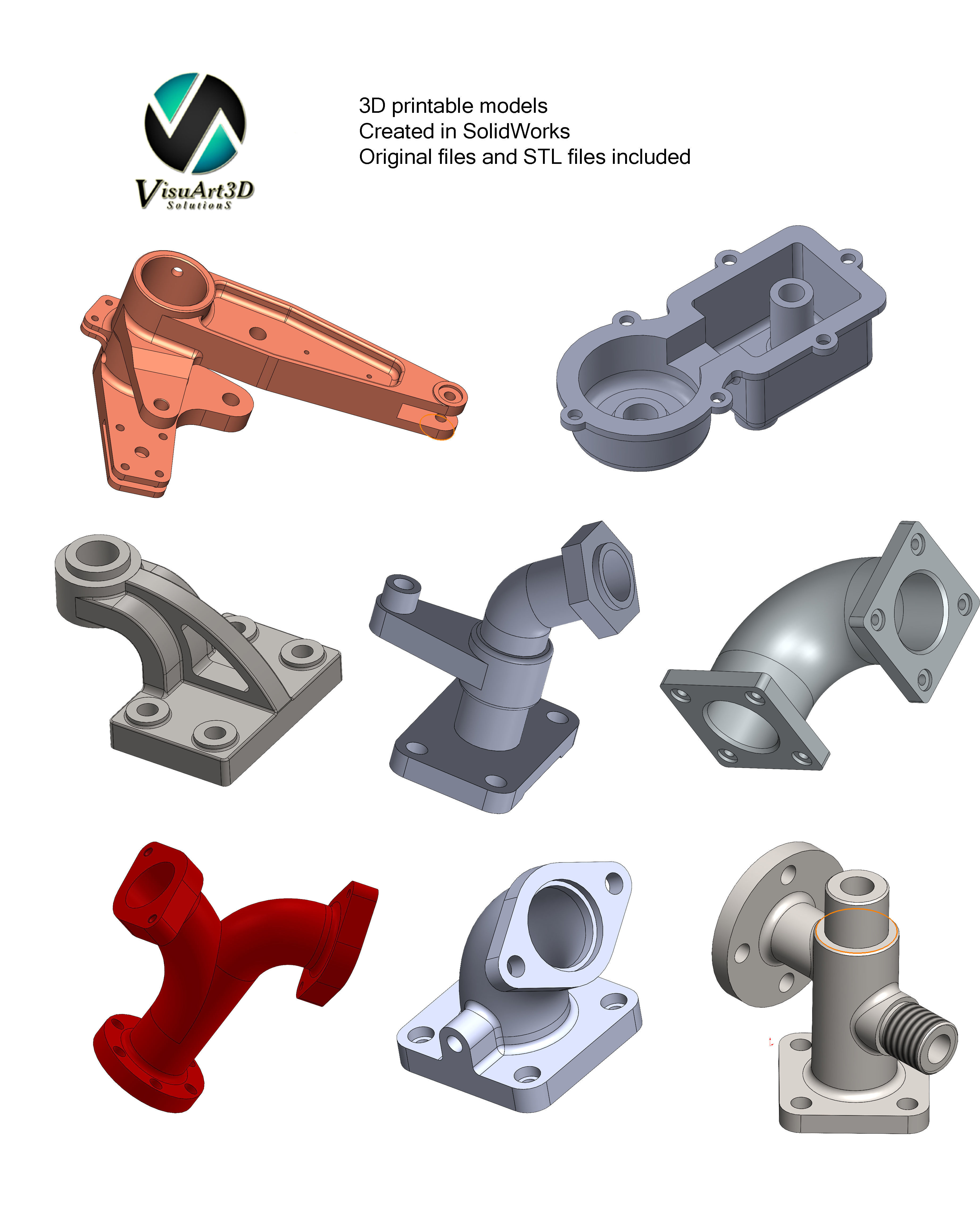 3D printable models created in Solidworks 3D model 3D printable | CGTrader