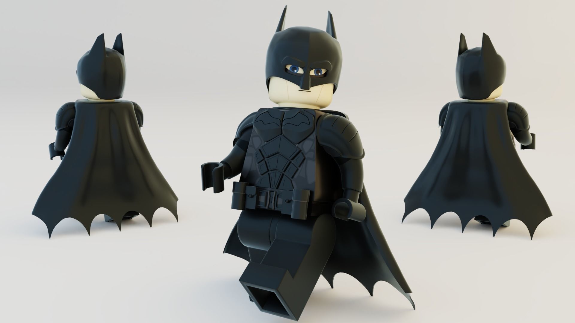 Lego Batman new design 3D model rigged | CGTrader