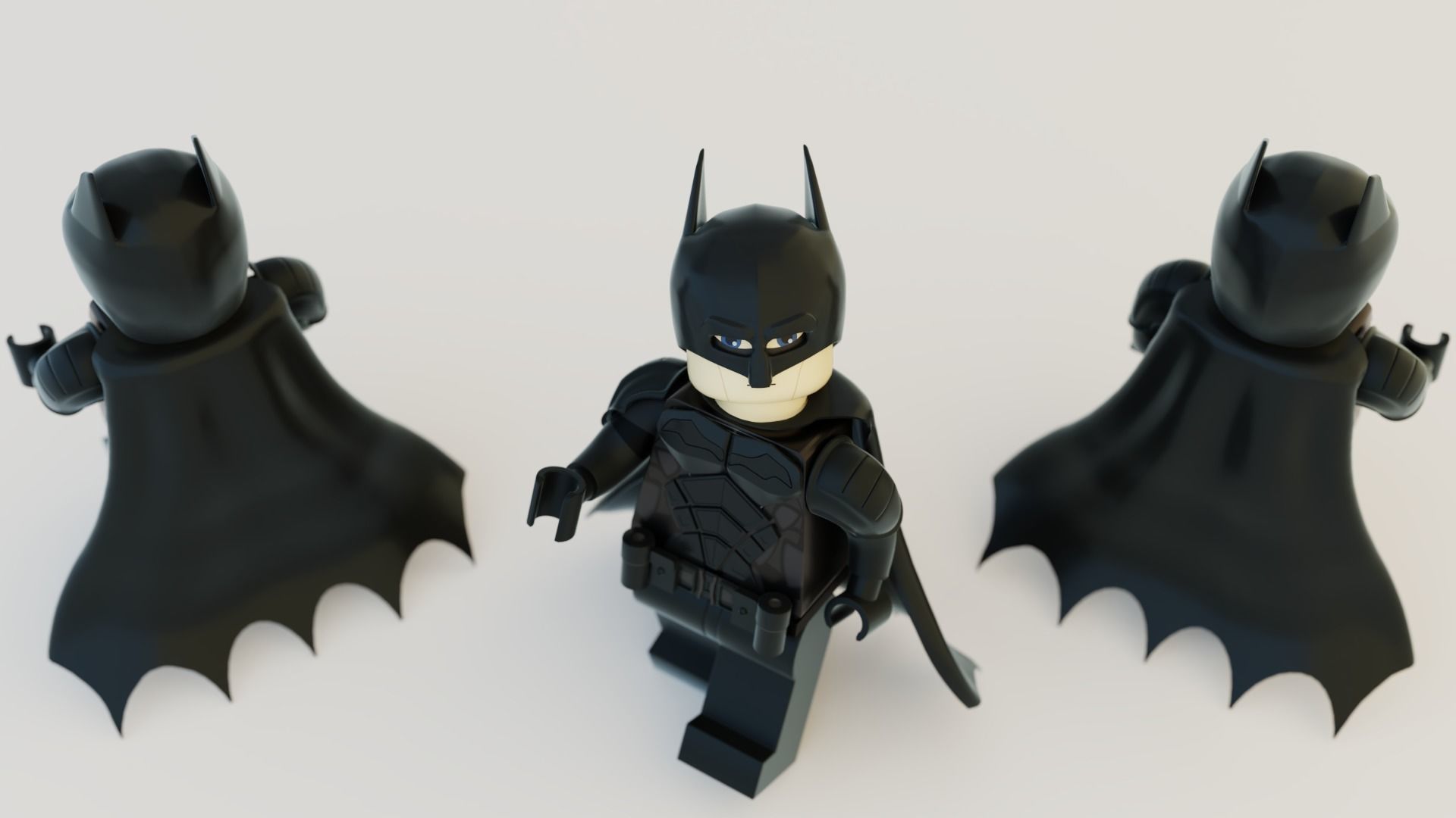Lego Batman new design 3D model rigged | CGTrader