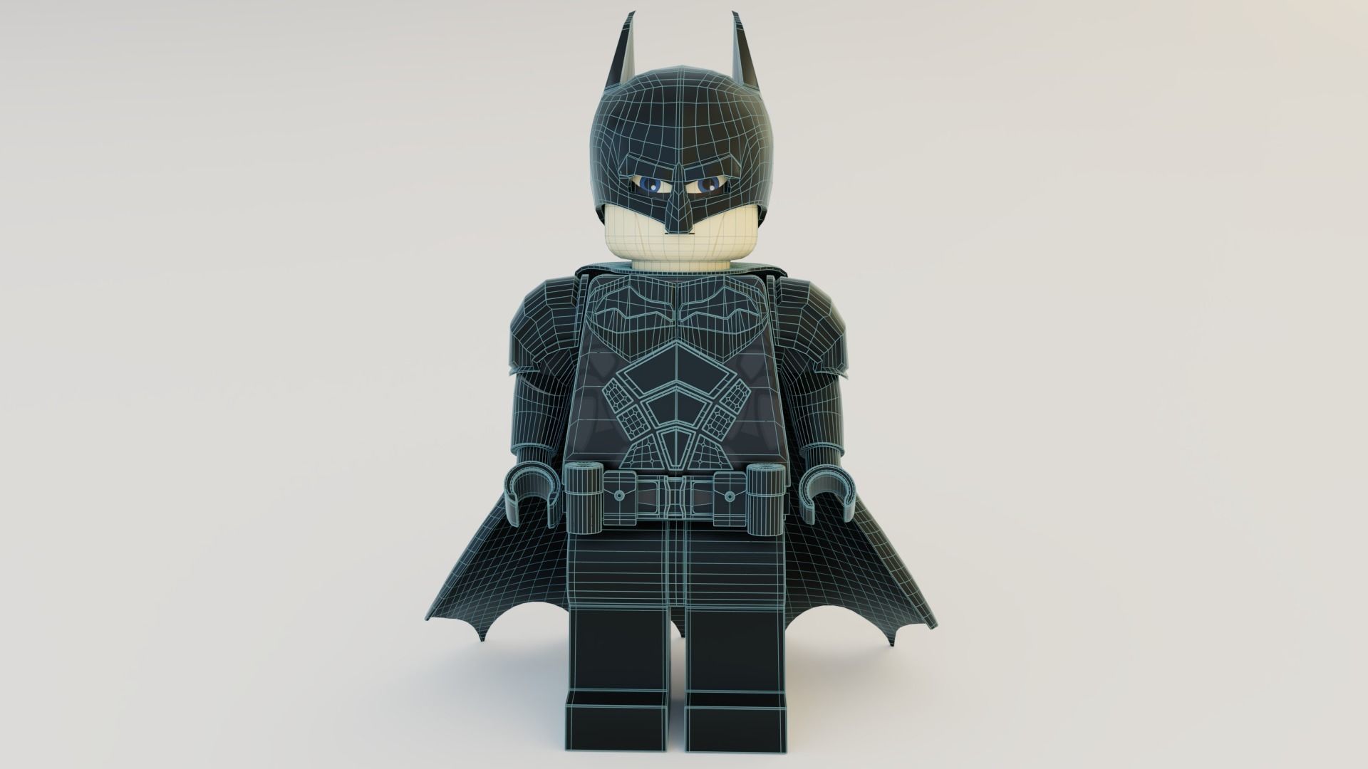 Lego Batman new design 3D model rigged | CGTrader