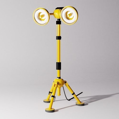 Studio Work Light 3D model | CGTrader