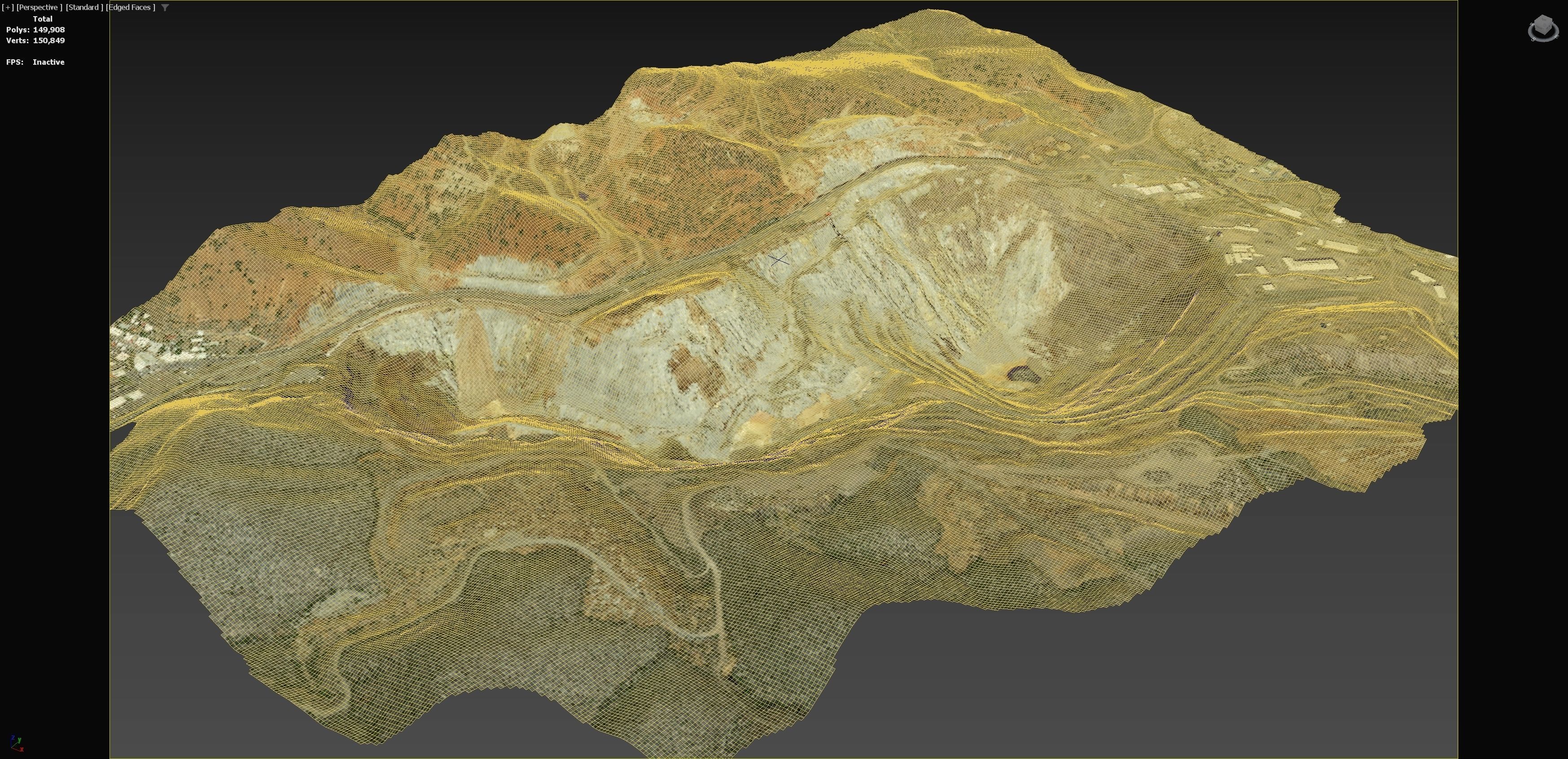 Opencast mine Lavender Pit 3D model | CGTrader