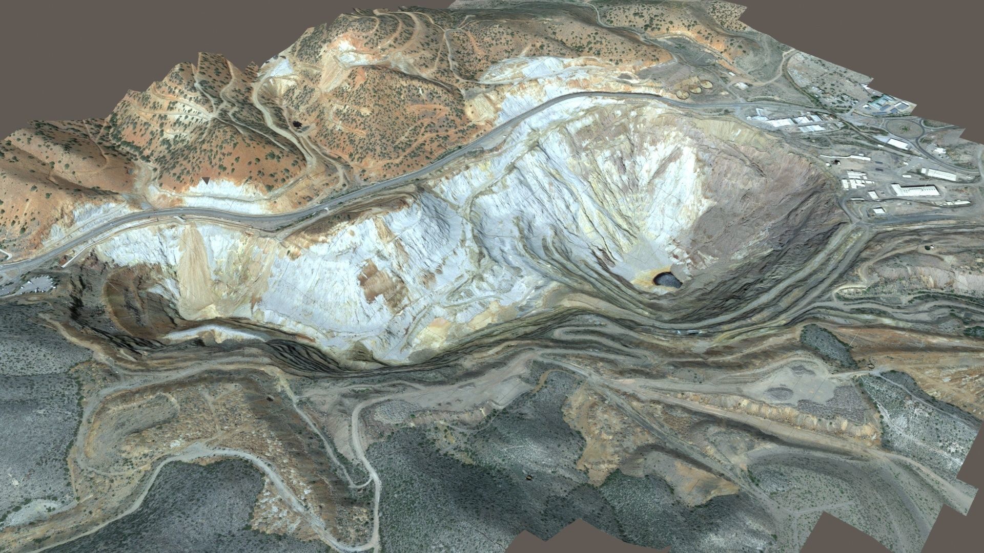 Opencast mine Lavender Pit 3D model | CGTrader