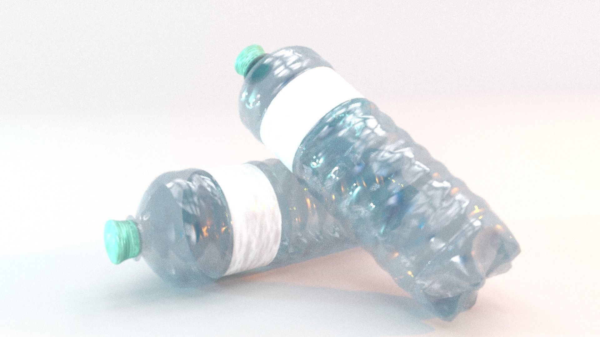 Plastic Bottle free 3D model | CGTrader