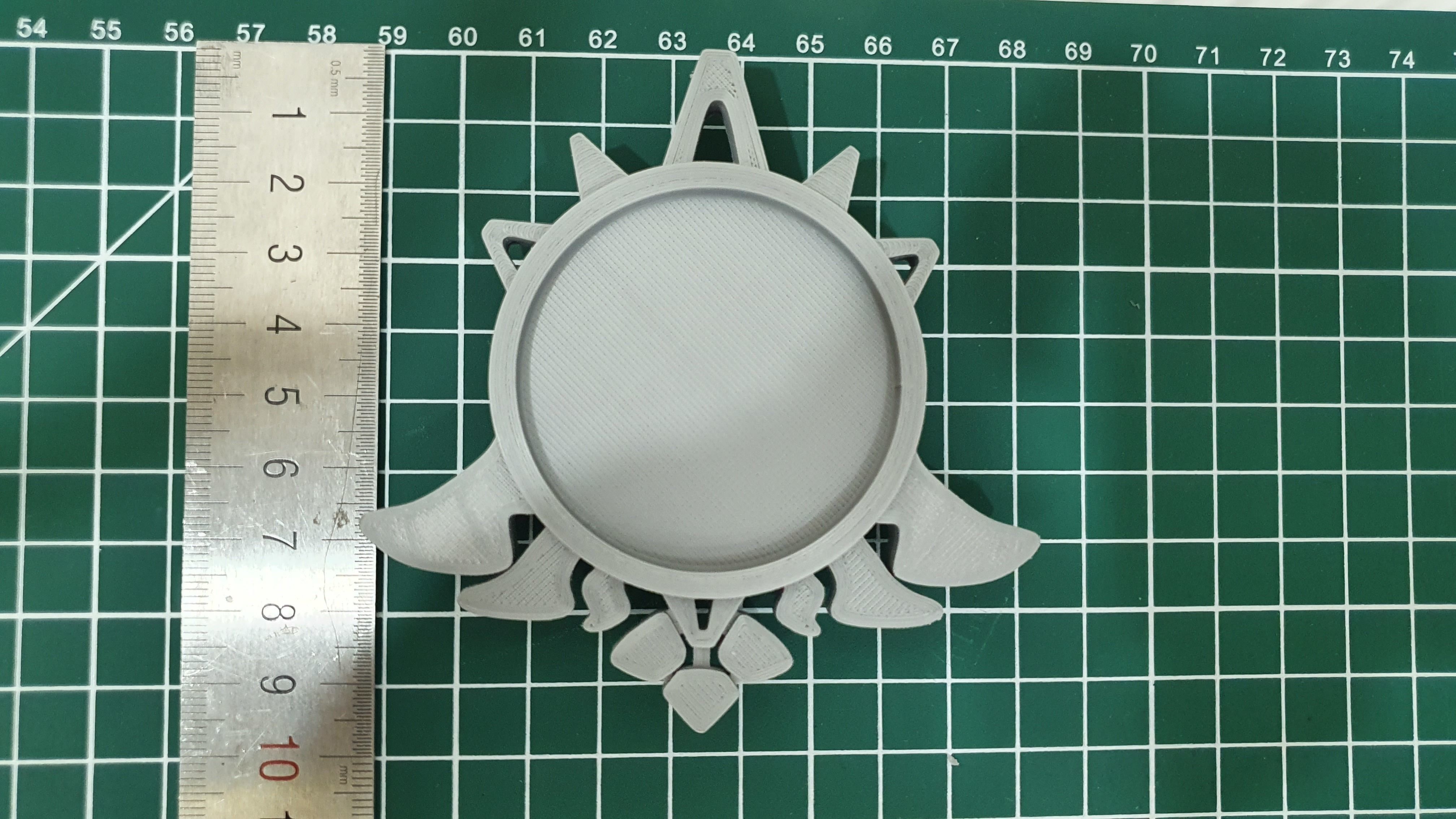 Mondstadt Vision Set - Genshin Impact - Vision Frame and 7 Stone 3D ...