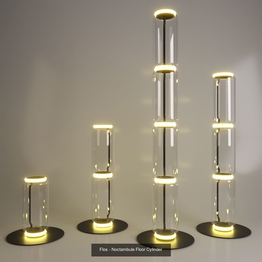 Flos - Noctambule 3D Model Collection | CGTrader
