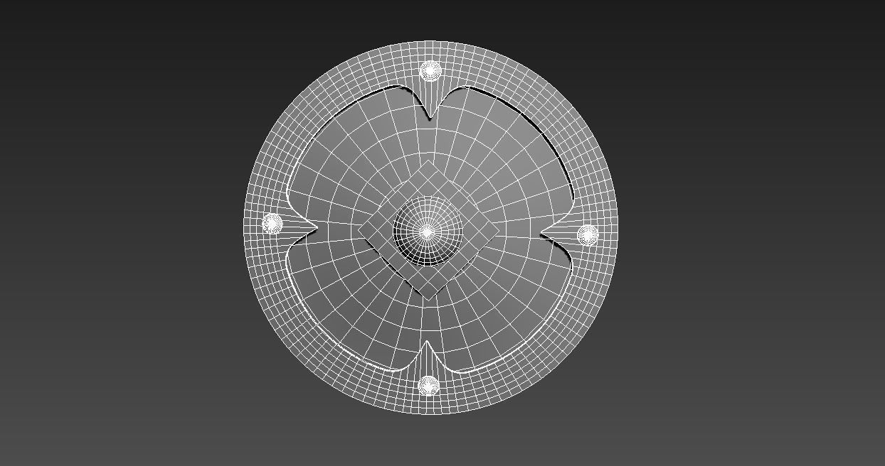 3D model circle shiled soldier armour guard VR / AR / low-poly | CGTrader