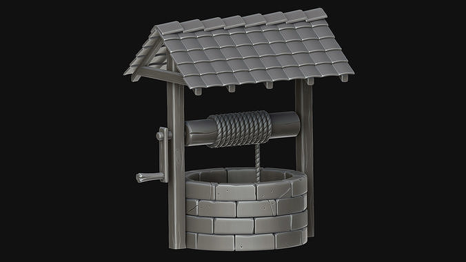 Stylized well 3D model | CGTrader