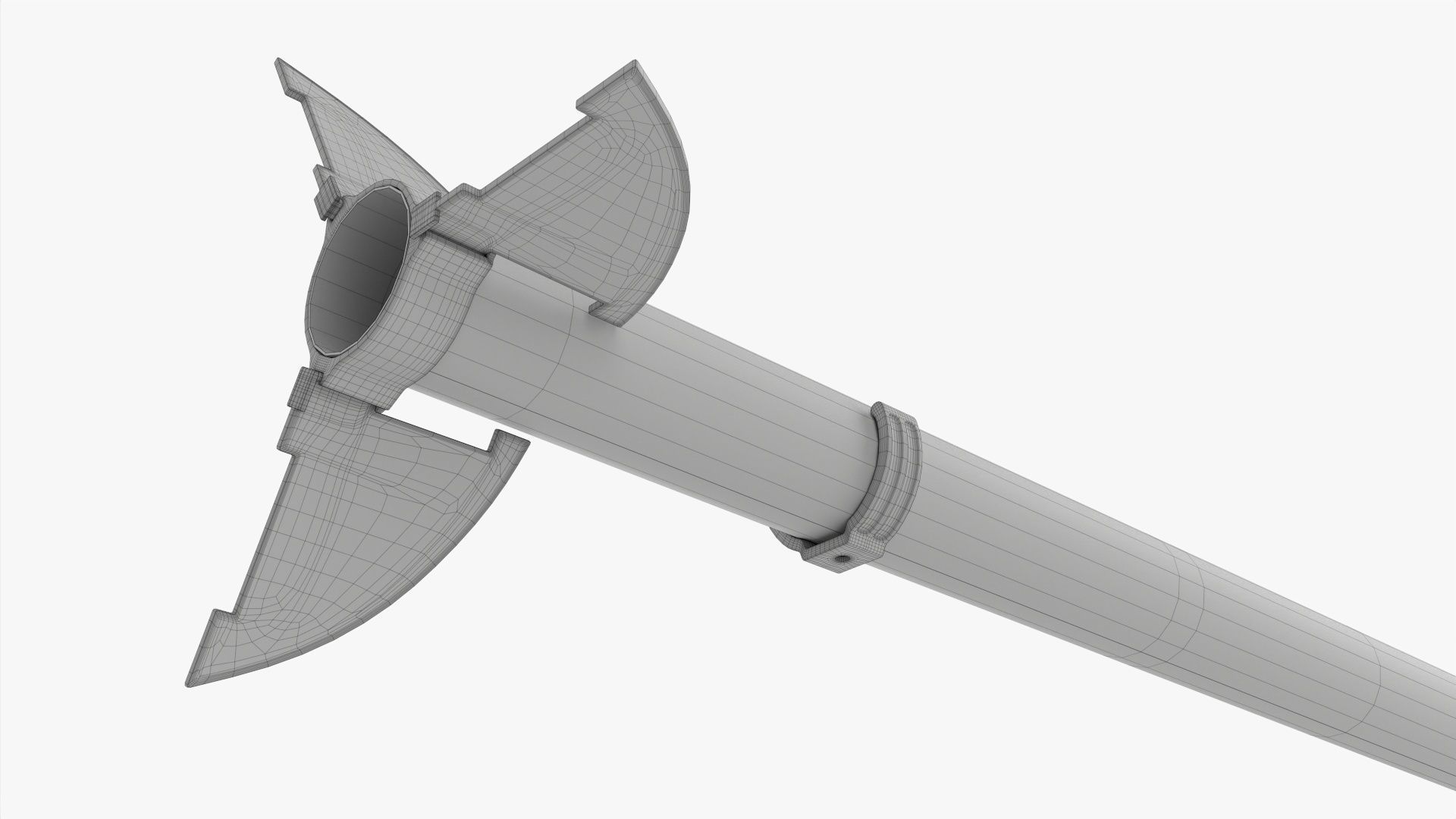 Color LED tube light free 3D model | CGTrader