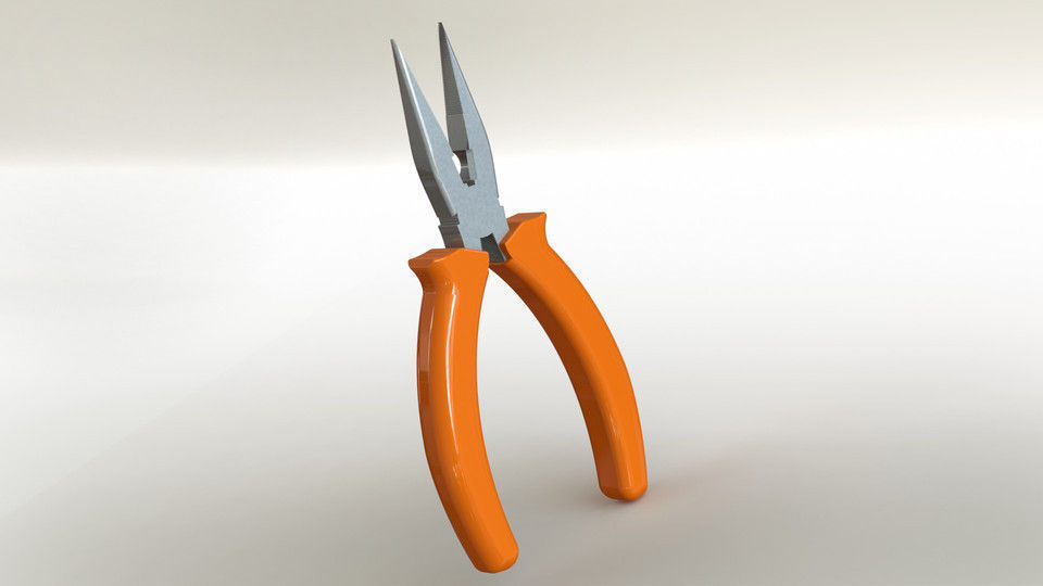 Pliers free 3D model | CGTrader