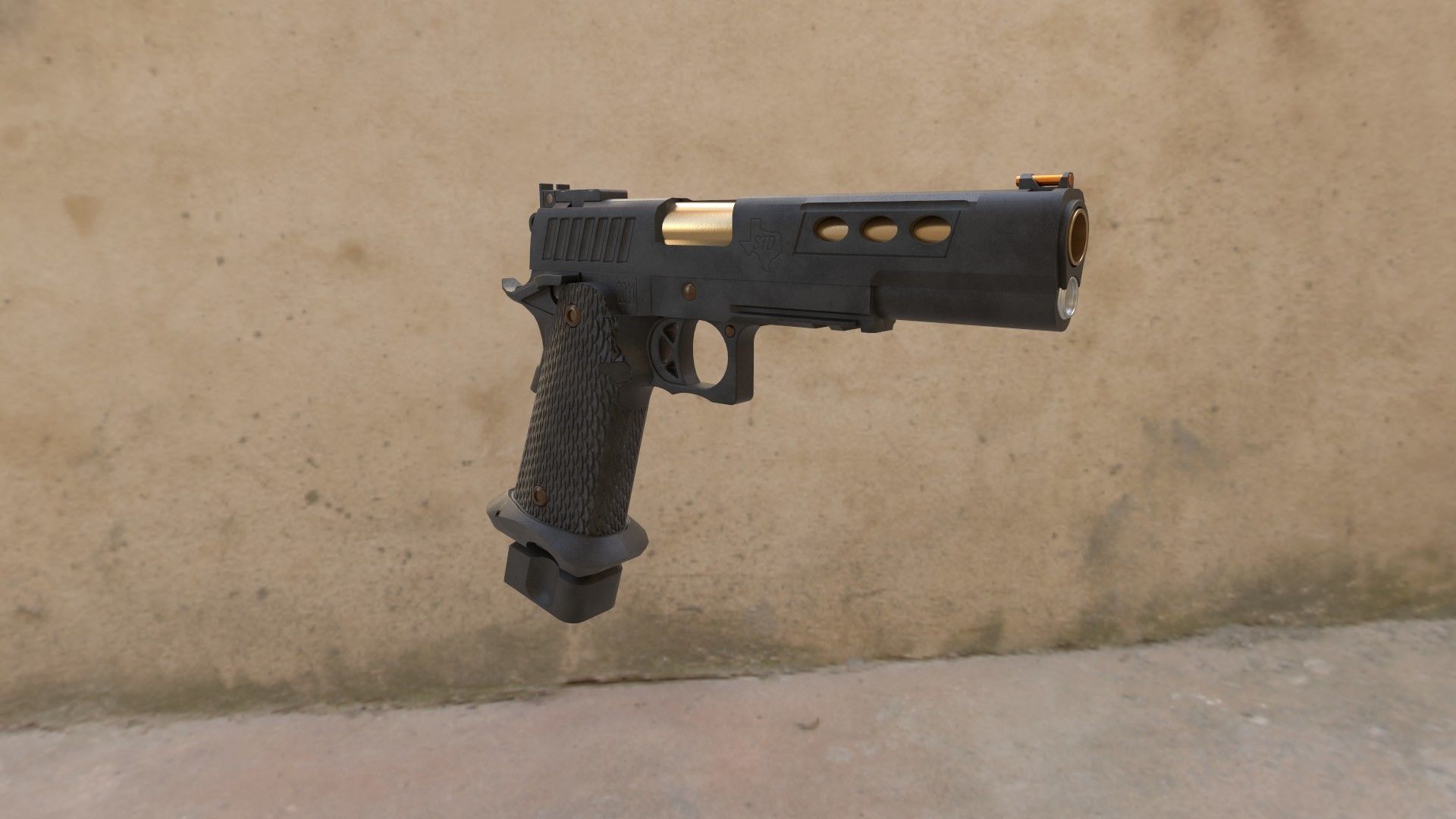 STI 2011 Pistol free VR / AR / low-poly 3D model | CGTrader