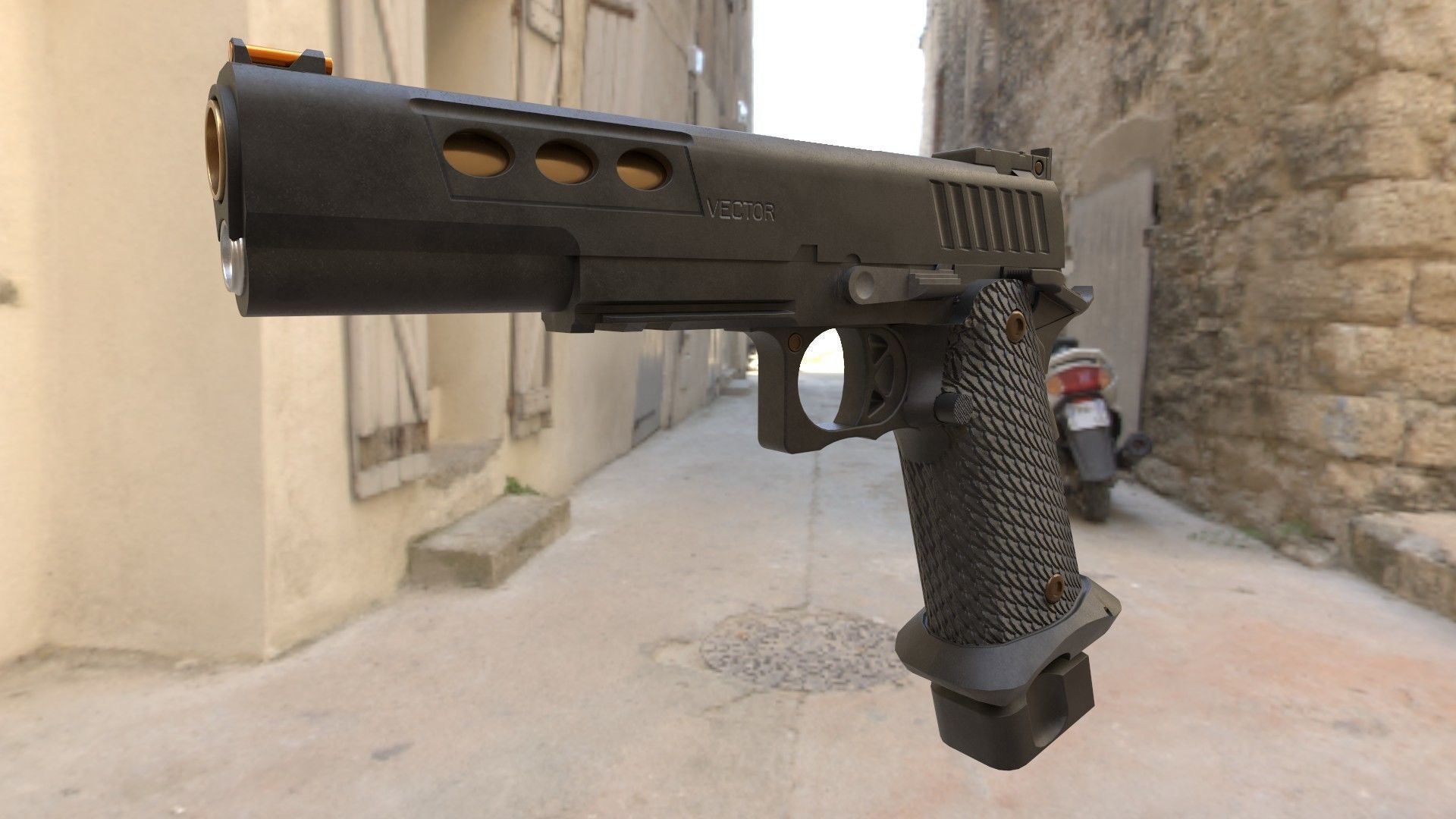 STI 2011 Pistol free VR / AR / low-poly 3D model | CGTrader