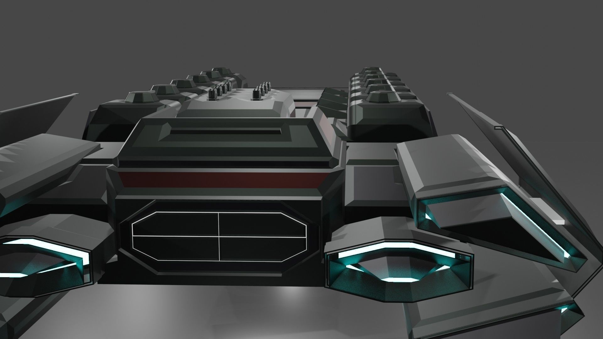 3D model Starship futuristic spacecraft VR / AR / low-poly | CGTrader