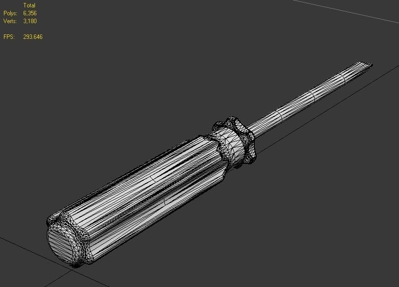 Screwdriver Model1 free VR / AR / low-poly 3D model | CGTrader
