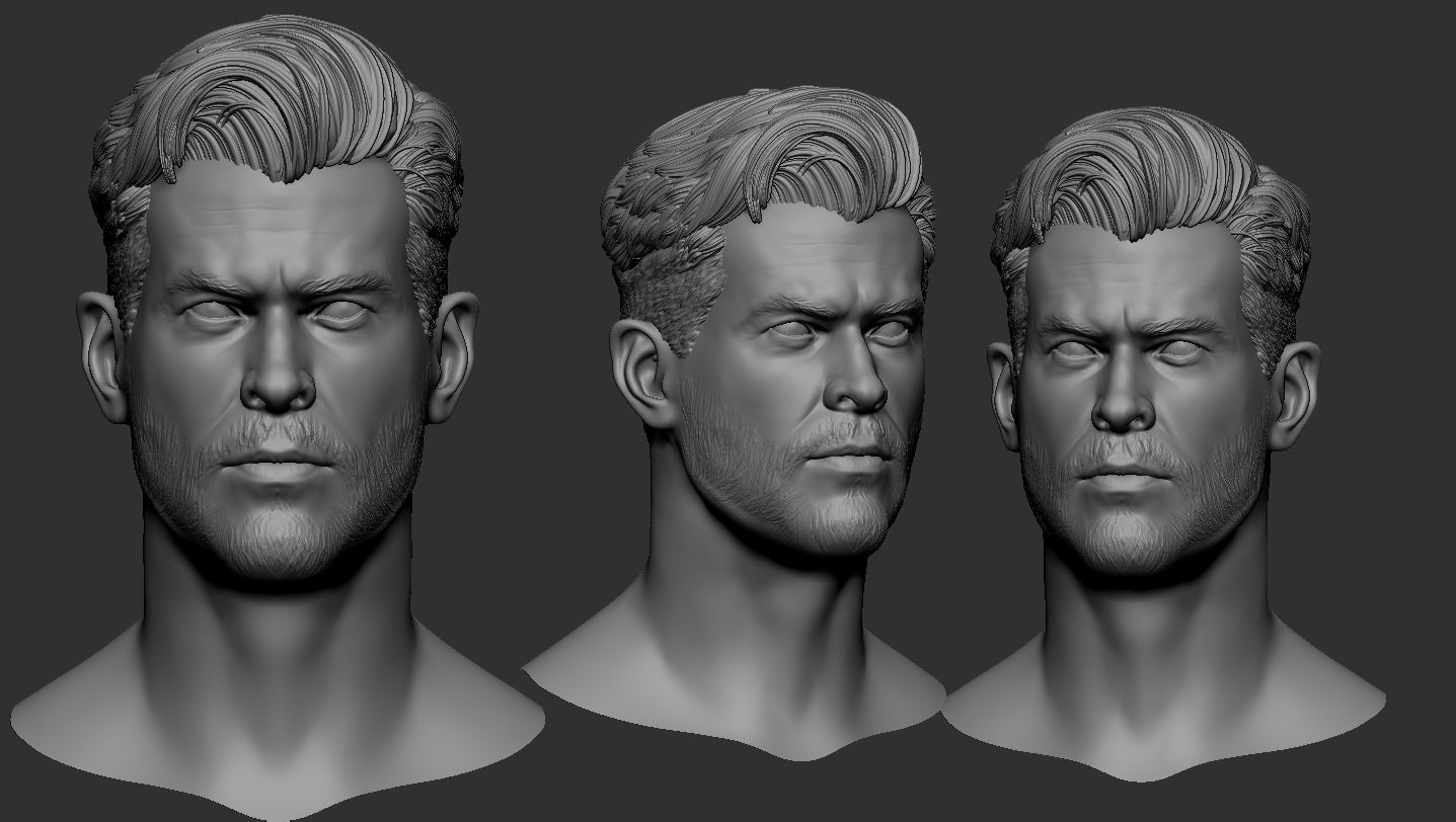 Thor Head 3D model 3D printable | CGTrader