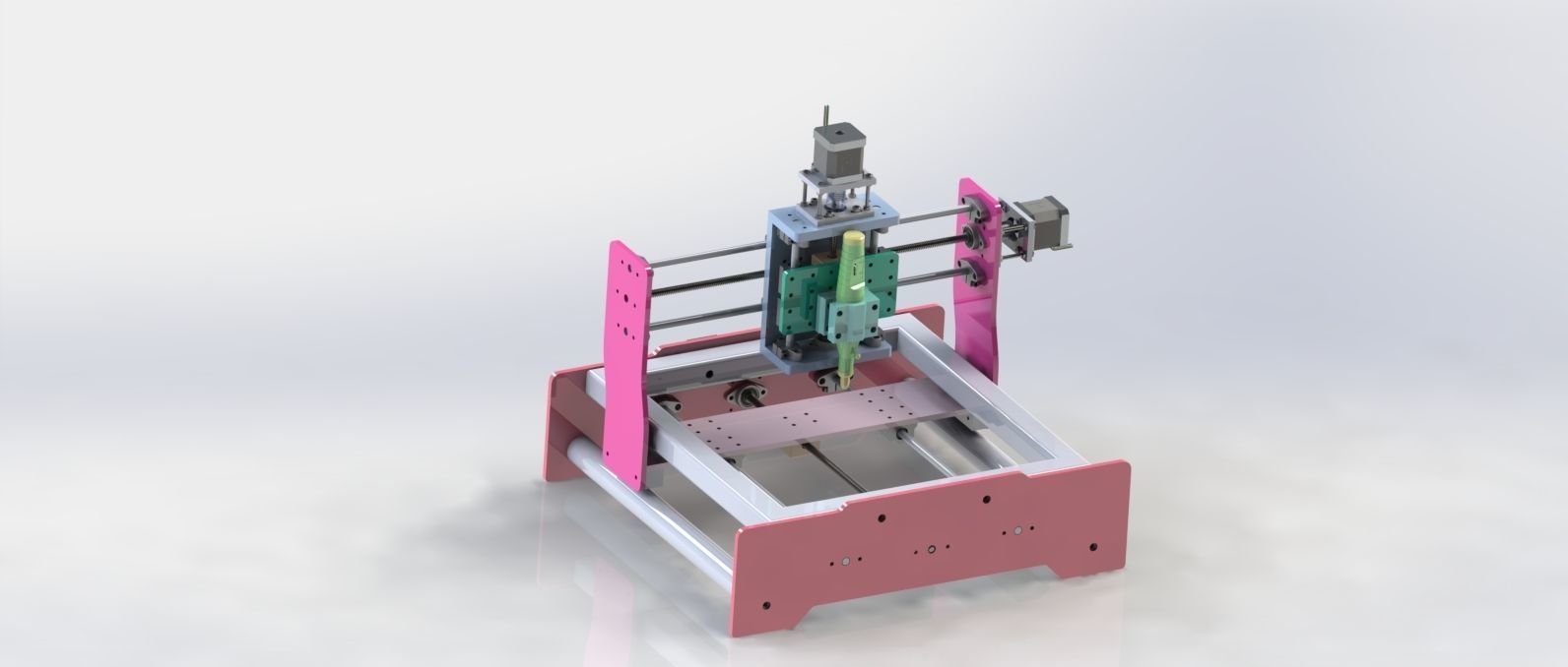 CNC Engraving Machine 3D model | CGTrader