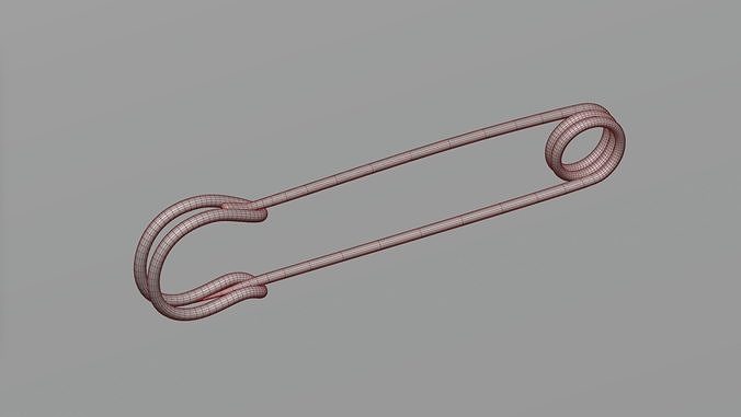 Pin2 for clothes 3D model | CGTrader