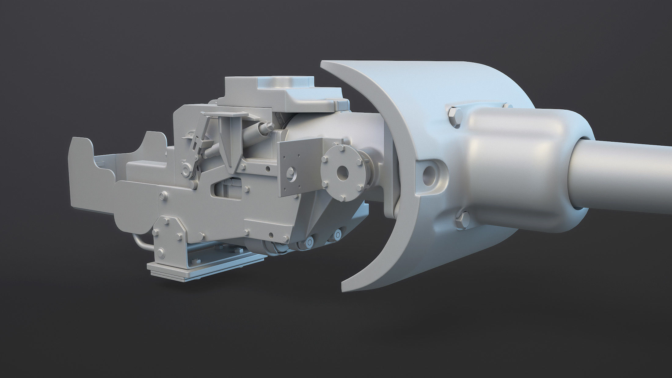 ZIS-S-53 Tank Gun 3D model | CGTrader