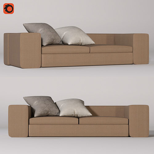 Modern modular sofa free 3D model | CGTrader