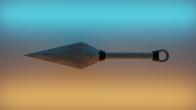 Kunai 3D model | CGTrader