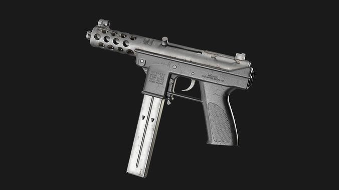 3D model Intratec TEC-DC9 VR / AR / low-poly | CGTrader