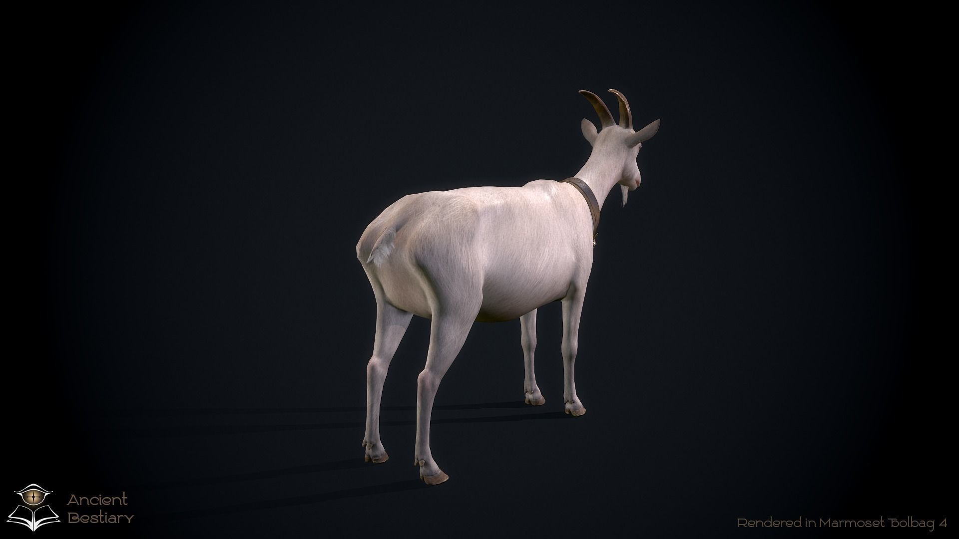 3D model Classic Goat VR / AR / low-poly | CGTrader