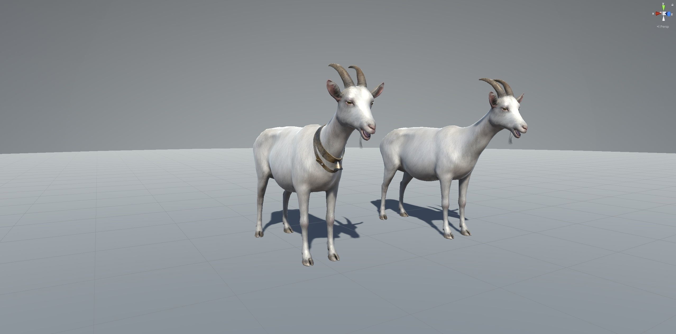 3D model Classic Goat VR / AR / low-poly | CGTrader