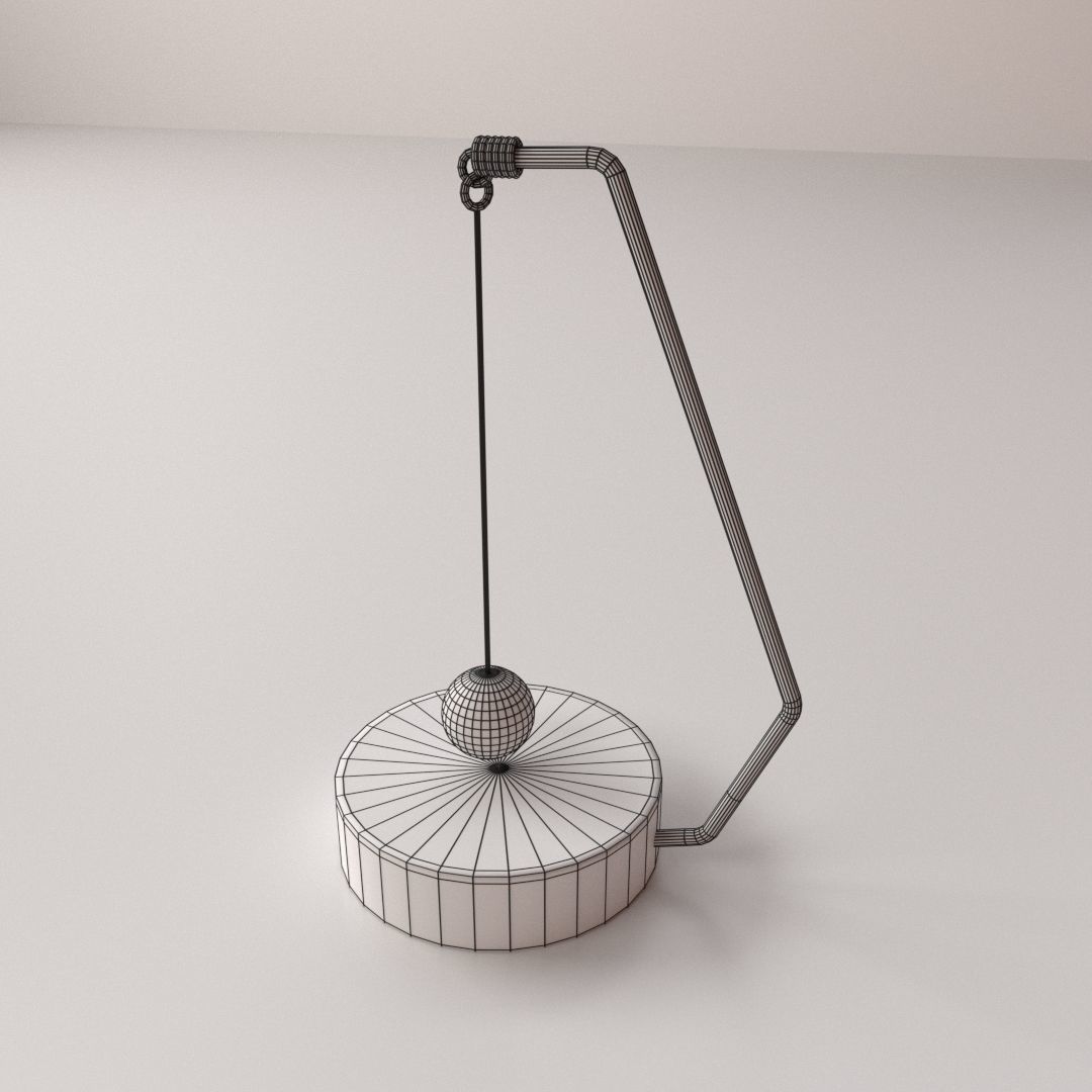 Magnetic Pendulum 3D model | CGTrader