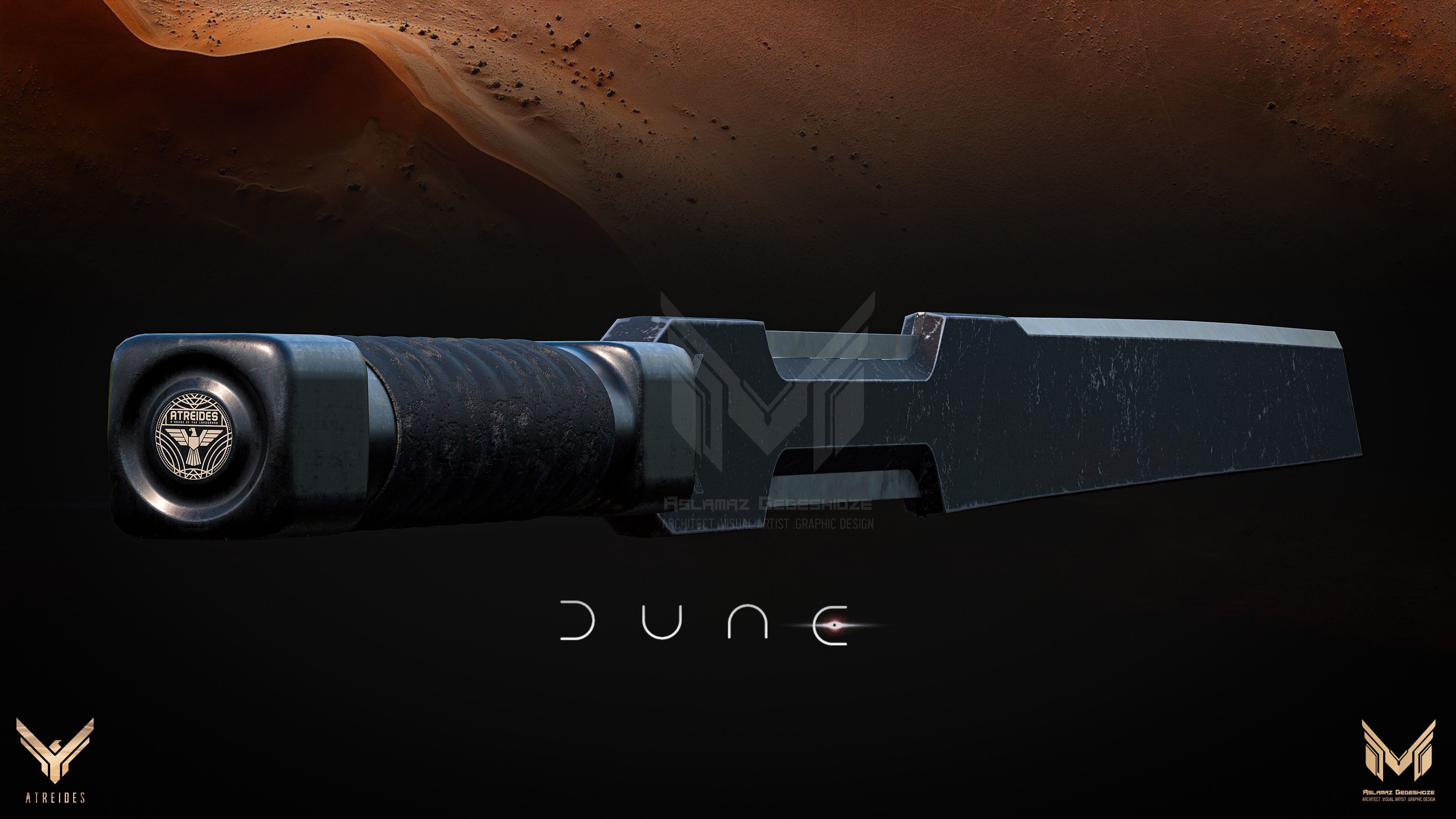 3D model Sword of Atreides DUNE VR / AR / low-poly | CGTrader