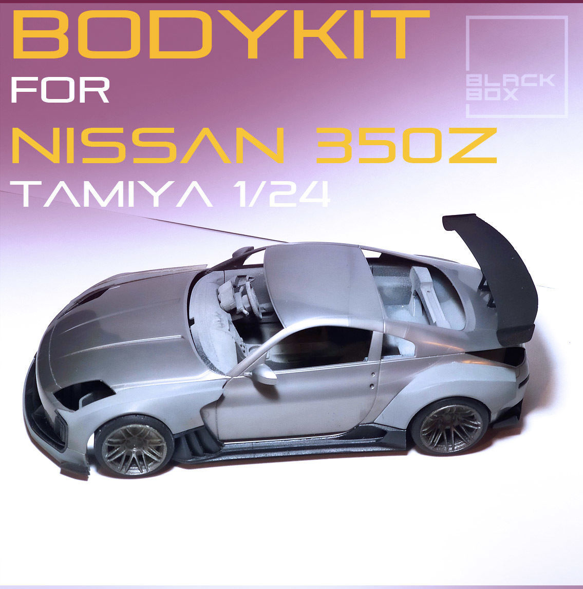 BODYKIT For 350Z Tamiya 1-24th MODELKIT 3D model 3D printable | CGTrader